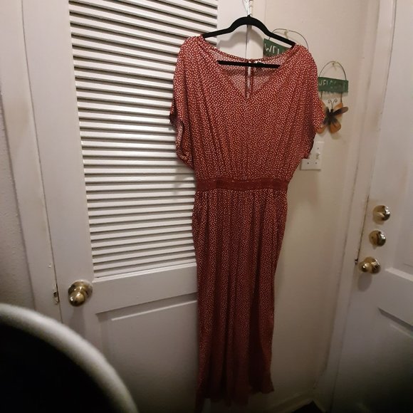 Pants & Jumpsuits | 1 Piece Palazzo Wide Leg Jump Suit | Poshmark